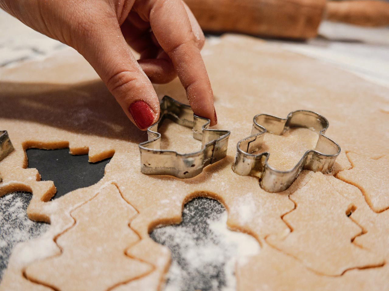 Recette de Biscuits de Noël épicés au gingembre